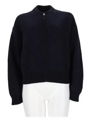 FABIANA FILIPPI Fabiana Filippi Wool-Blend Zip-Up Sweater