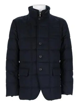 FAY Polyester Trench Coat - Blue