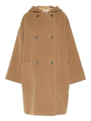 MAX MARA Max Mara Wool And Alpaca Beaver Cloth Coat