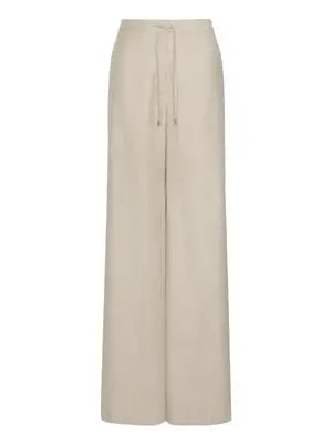 MAX MARA Max Mara Stretch Wool Flannel Joggers