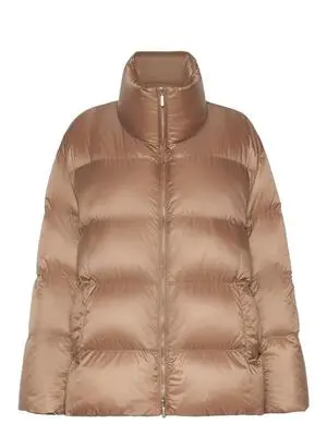 MAX MARA Max Mara Roomy Puffer Jacket In Water-Repellent Plain-Weave Fabric
