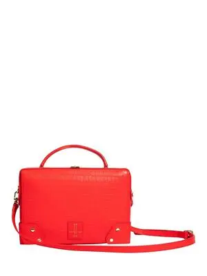 THE BAG ICON The Grandmere Trunk Bag - Red