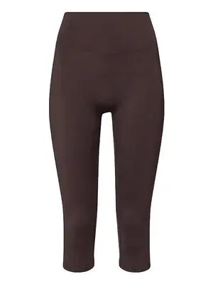 ADANOLA Ultimate Capri Leggings - Coffee Bean