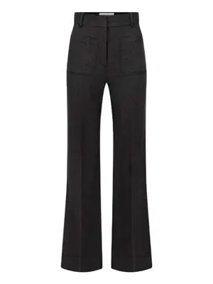 Victoria Beckham Alina Trousers - Grey