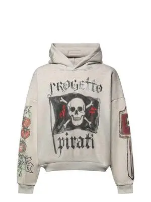 PDF Channel Pirate Cotton Hoodie - Multi