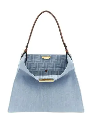 Fendi FENDI Way Medium Handbag Light Blue