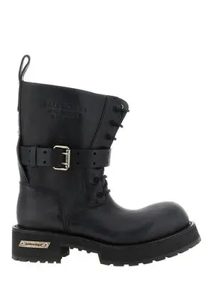 BALENCIAGA BALENCIAGA Venom Lace-Up Boots