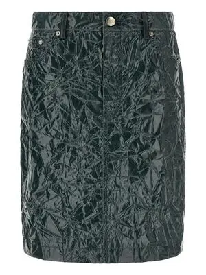 Marni MARNI Wrinkled Effect Skirt Green