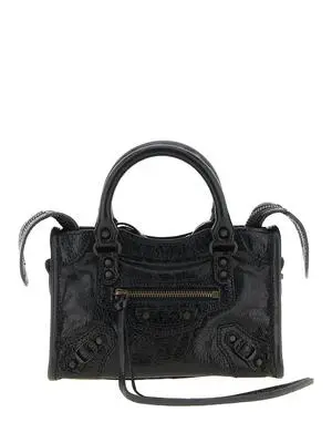 Balenciaga Le City Nano Handbag - Black