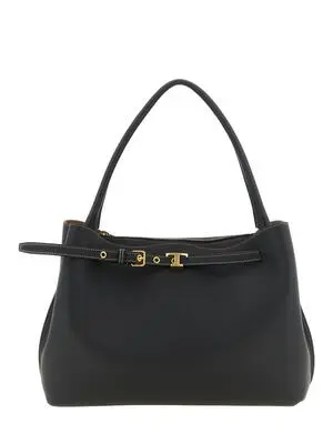 TOD'S 't Signature Piccola' Handbag Black