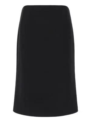 Fendi Pencil Midi Skirt - Black