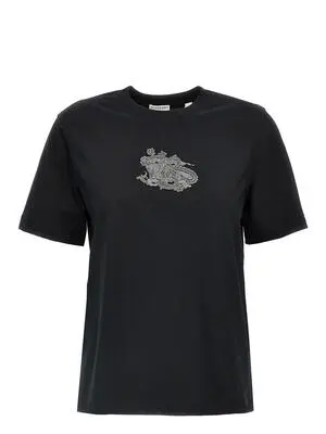 BURBERRY BURBERRY Logo Print Cotton T-Shirt