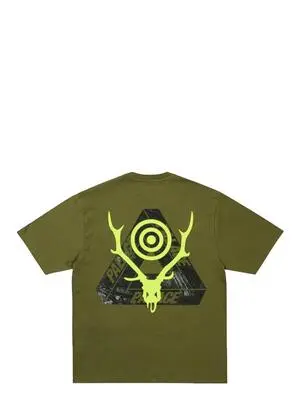 PALACE X South2 West8 Stagferg T-shirt - Olive