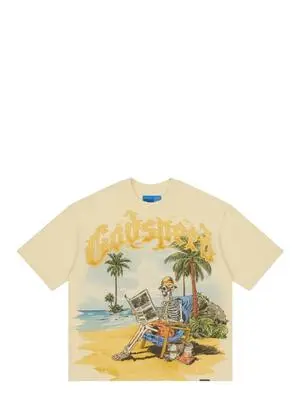 GODSPEED Skeleton Beach Ii T-shirt - Bone