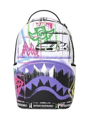 SPRAYGROUND Stencil Shark Backpack - Multicolor