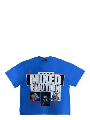 Mixed Emotion Lost Identity Tee Shirt - Blue