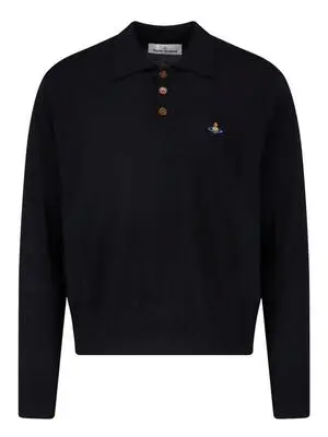 VIVIENNE WESTWOOD Polo "mark - Black