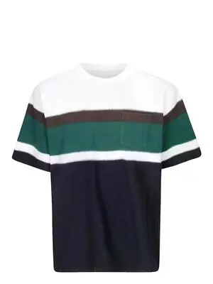Sacai Chusen-dyed Pocket T-shirt - Black