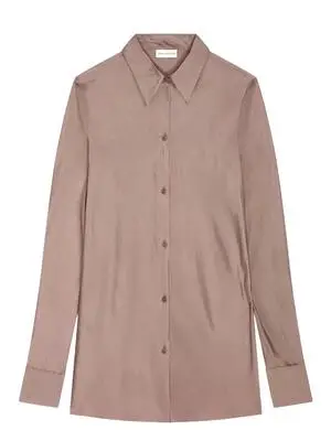 DRIES VAN NOTEN DRIES VAN NOTEN Fitted Viscose Shirt