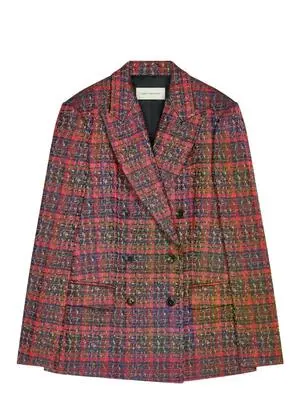 DRIES VAN NOTEN DRIES VAN NOTEN Double-Breasted Jacquard Blazer