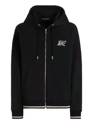 Dolce & Gabbana Cotton Hooded Sweatshirt - Blue