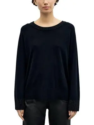 Gerard Darel Reia Wool Sweater - Black