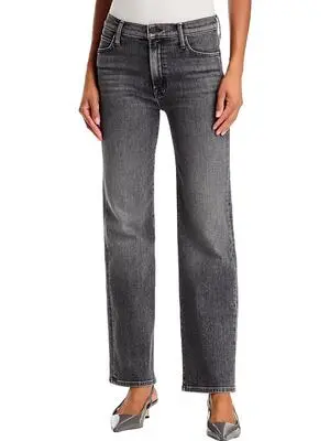 MOTHER The Kick It Mid Rise Jeans - Cliffhanger