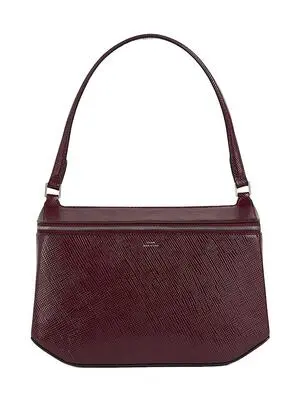 TOTEME Patent Leather Box Shoulder Bag - Cherry
