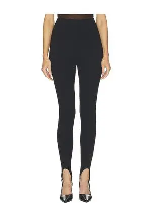 FAVORITE DAUGHTER The Stirrup Pant - Black