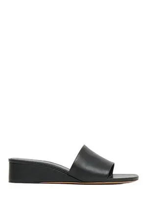MANSUR GAVRIEL Mansur Gavriel Suede Zeppa Slide Black