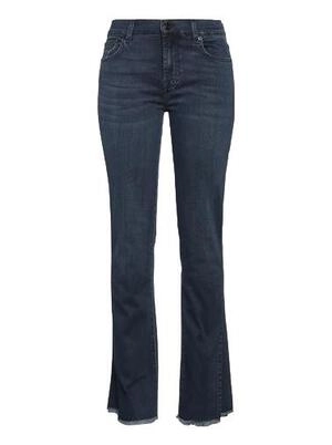 7 For All Mankind Bootcut Tailorless Denim Jeans - Blue