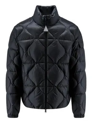 MONCLER MONCLER Asurel Short Down Jacket With Geometric Stitching