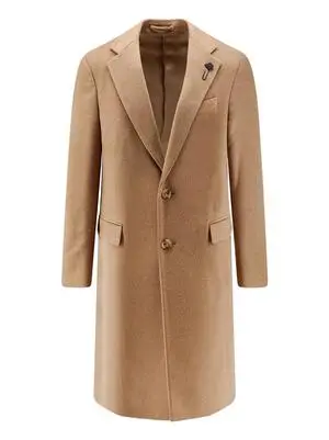 LARDINI LARDINI Camel Hair Overcoat