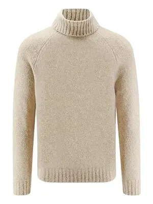 BRUNELLO CUCINELLI BRUNELLO CUCINELLI Wool, Silk And Cashmere Blend Turtleneck