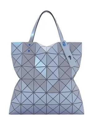 Issey Miyake Lucent One Tone Geometric Pattern Shoulder Bag - Blue