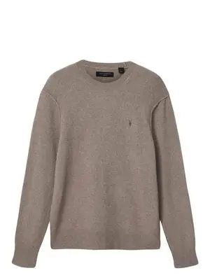 ALLSAINTS Crew-neck Statten Sweater - Brown