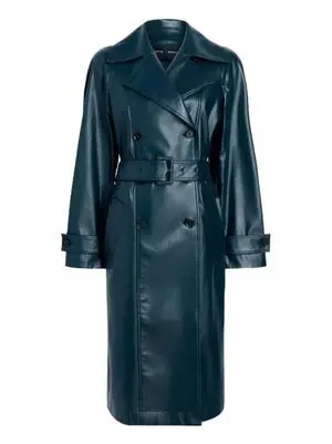 Proenza Schouler Benedetta Belted Coat - Blue