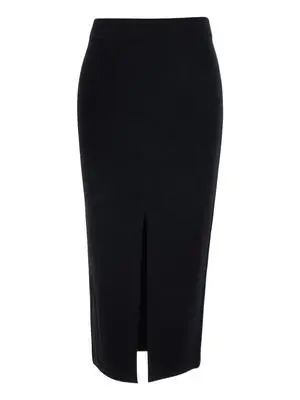 Pinko Slit Skirt - Black