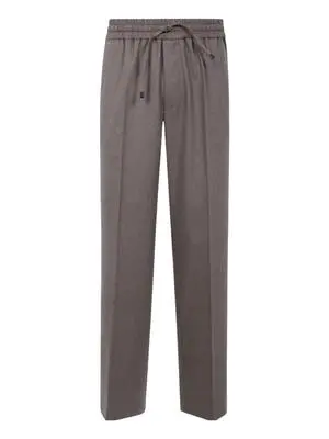 Drole De Monsieur Drole De Monsieur Elastic-Waist Casual Trousers No