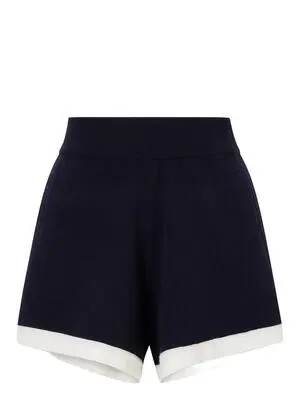 ALLUDE Cashmere Shorts - Black