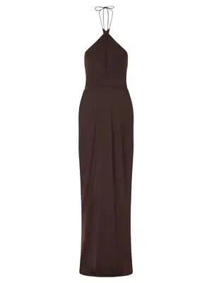 Alex Perry Halterneck Midi Dress - No