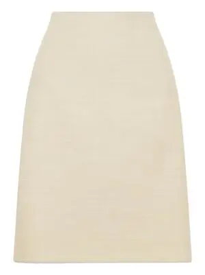 Calvin Klein Lunas Wool Midi Skirt - No