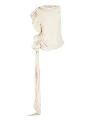 KALLMEYER Kallmeyer Asymmetric Ruched Woven Blouse No