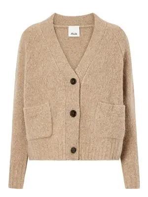 ALLUDE V-neck Cashmere Cardigan - No