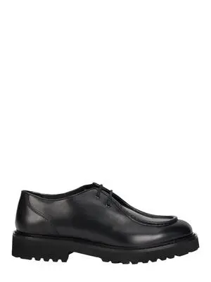 DOUCAL'S Philu Apron Derby Lace-Up Black