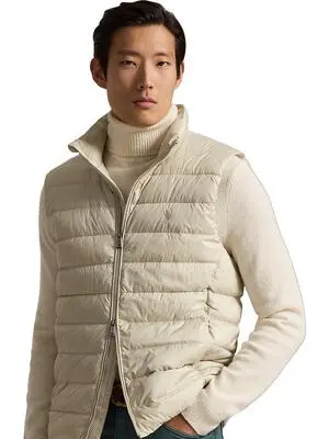Ralph Lauren Colden Packable Down Vest - Basic Sand