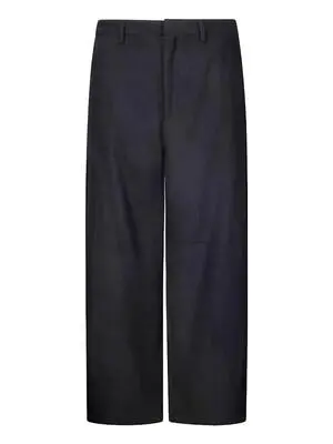 ARTE ANTWERP Gallery Pleated Straight-leg Trousers - Black