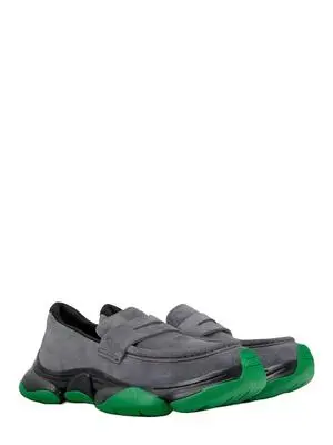 Camper Karst Suede Loafers - Grey