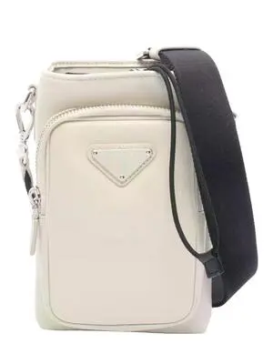 Prada Prada Leather Shoulder Bag White