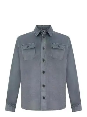 Paul & Shark Corduroy Shirt - Blue